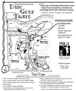 Disc Golf Map – Hancock Park District